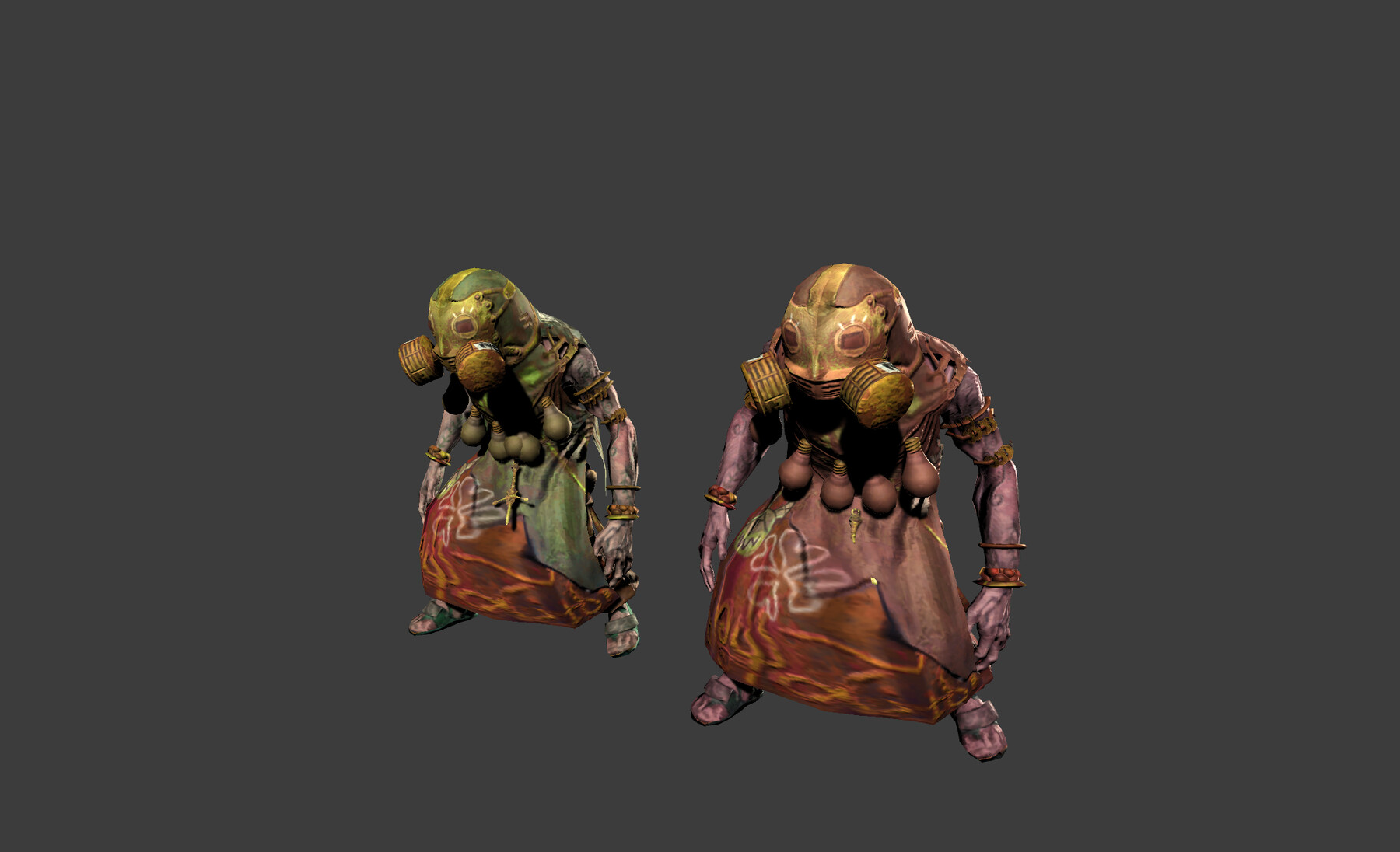 ArtStation - Mutant Troll Shaman | Game Assets
