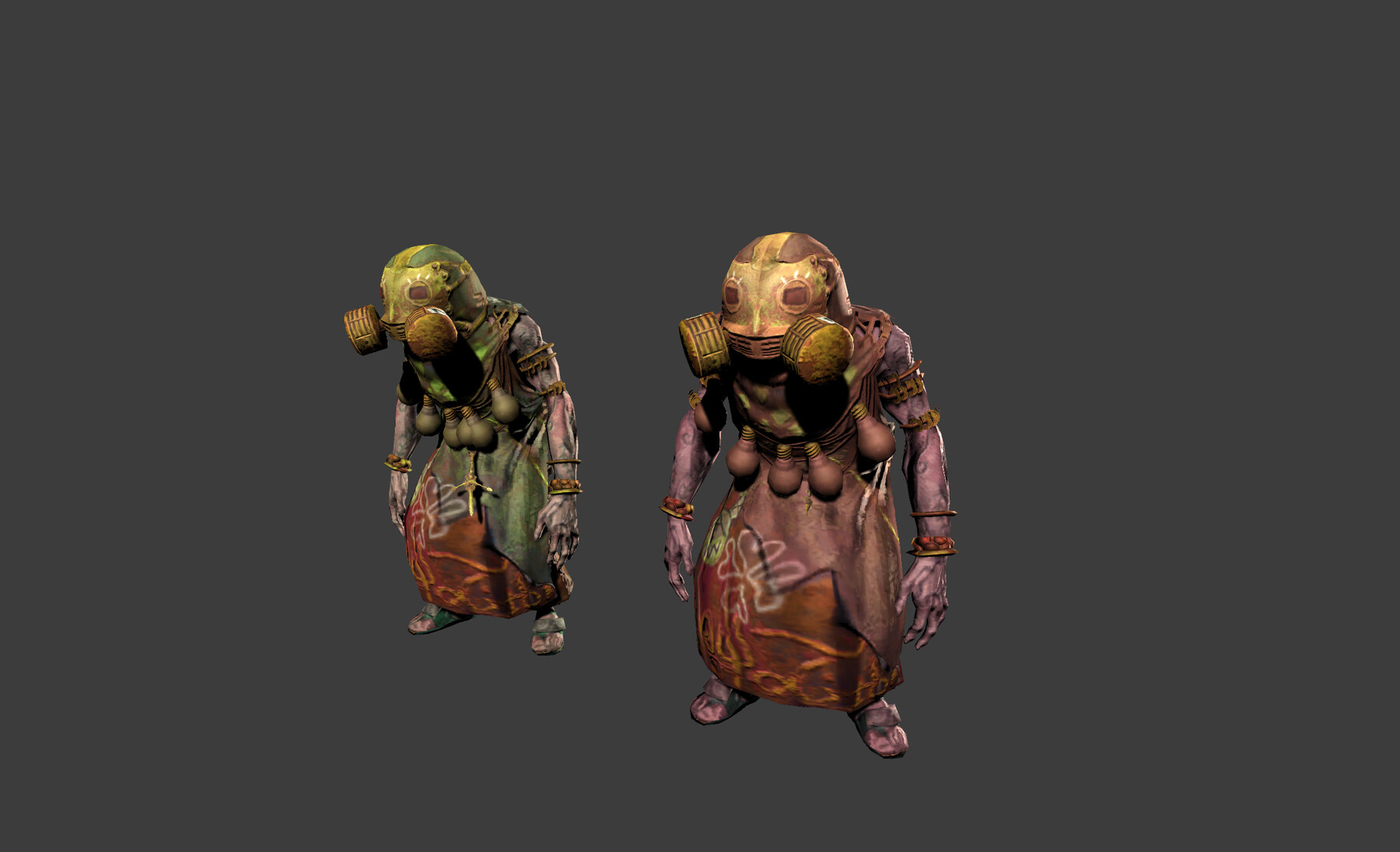 ArtStation - Mutant Troll Shaman | Game Assets
