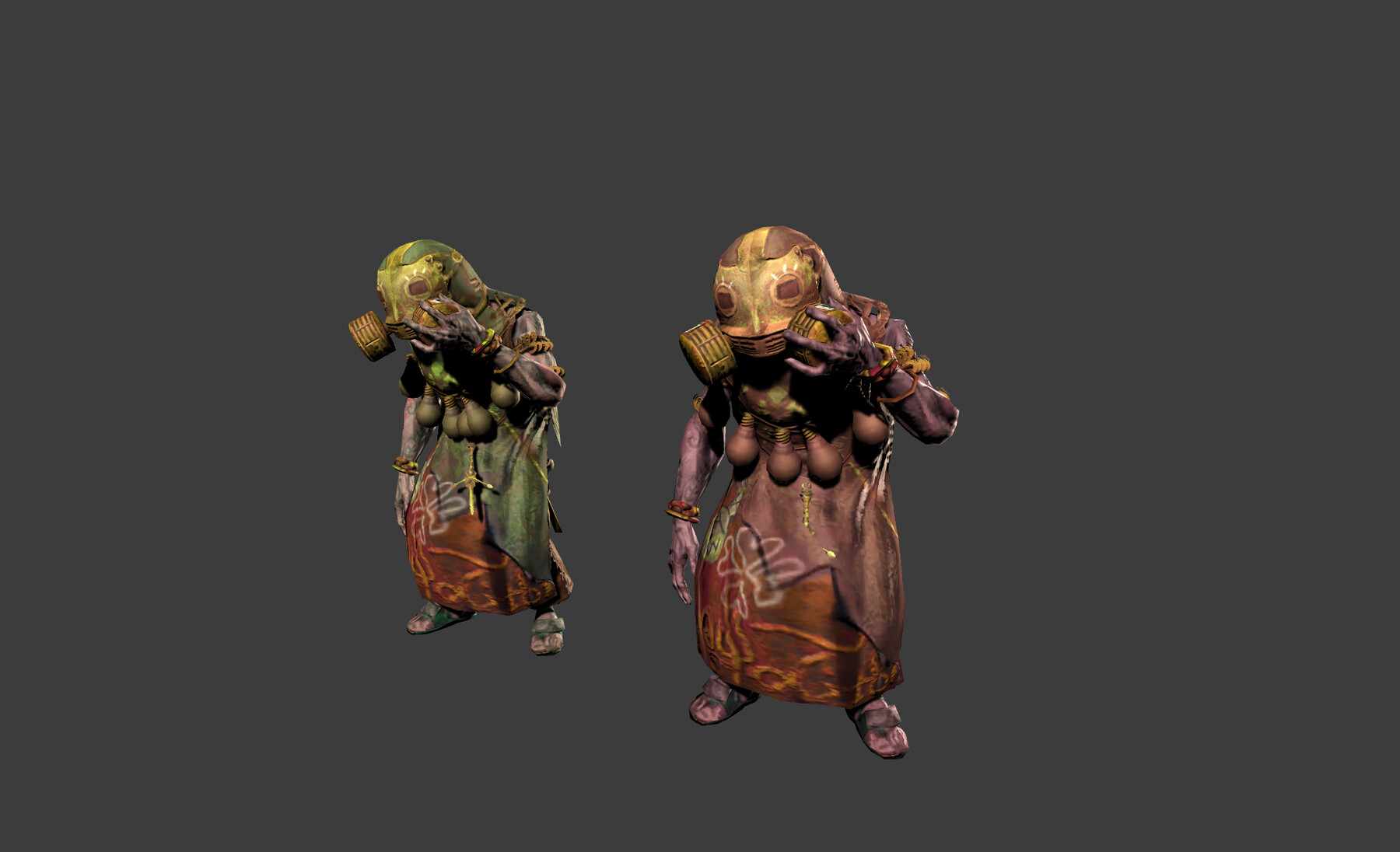 ArtStation - Mutant Troll Shaman | Game Assets