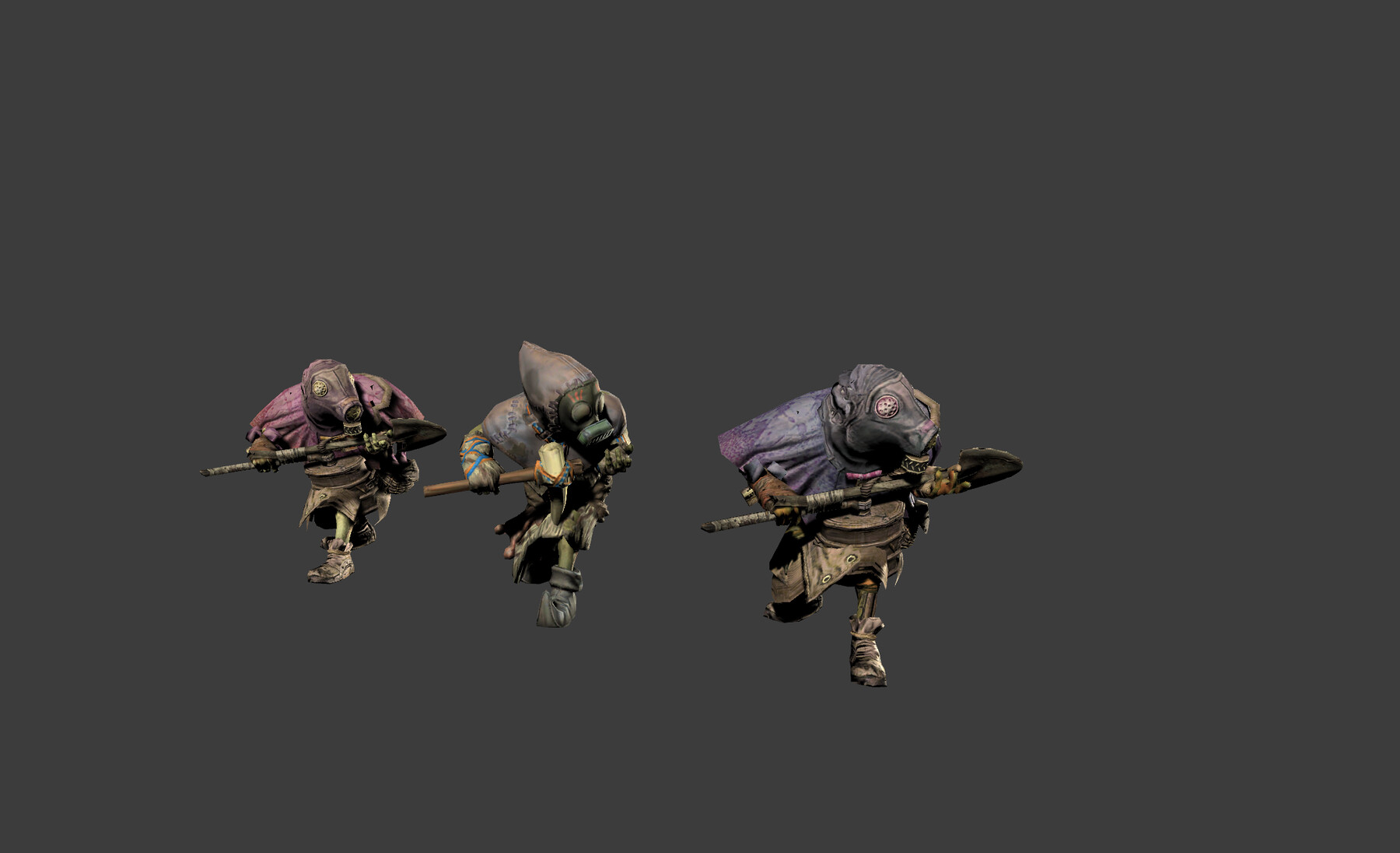 ArtStation - Mutant Troll Worker | Game Assets