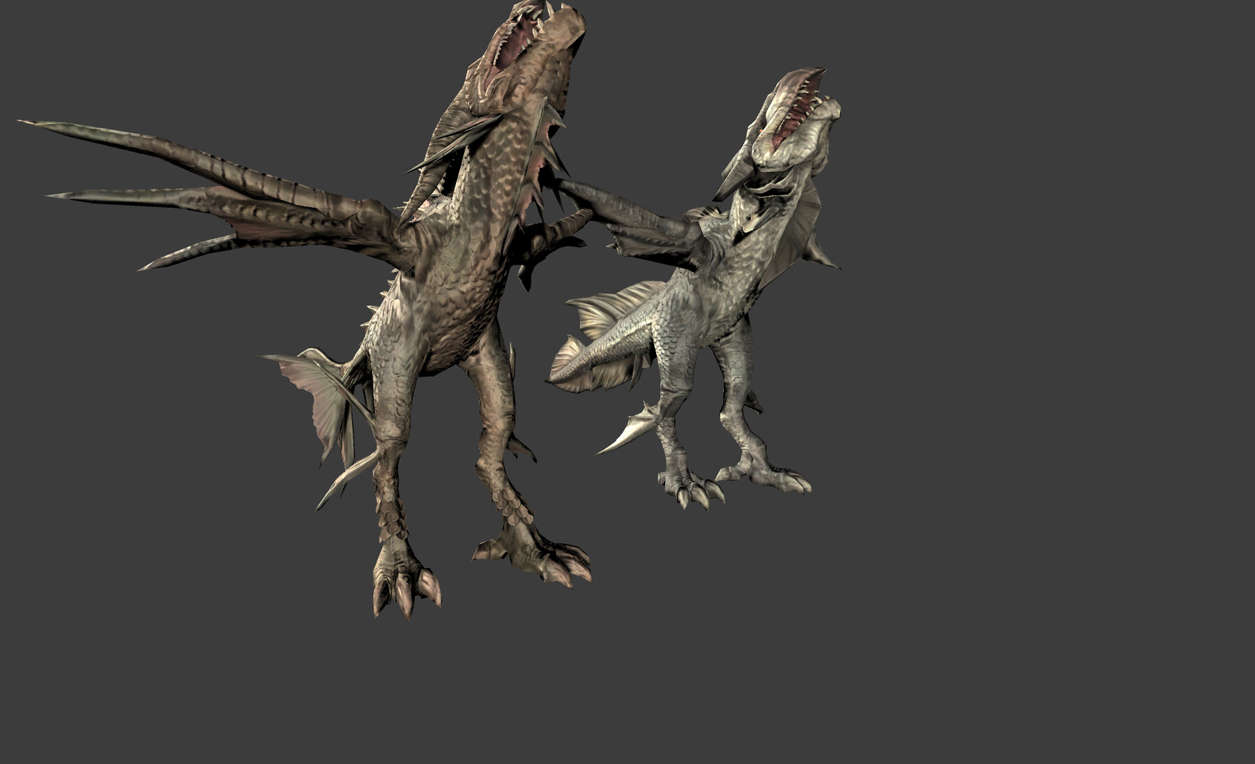 ArtStation - Alien Dinosaur Lizard Mutant | Game Assets