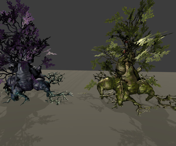 ArtStation - Tree Giant Myth Ent | Game Assets