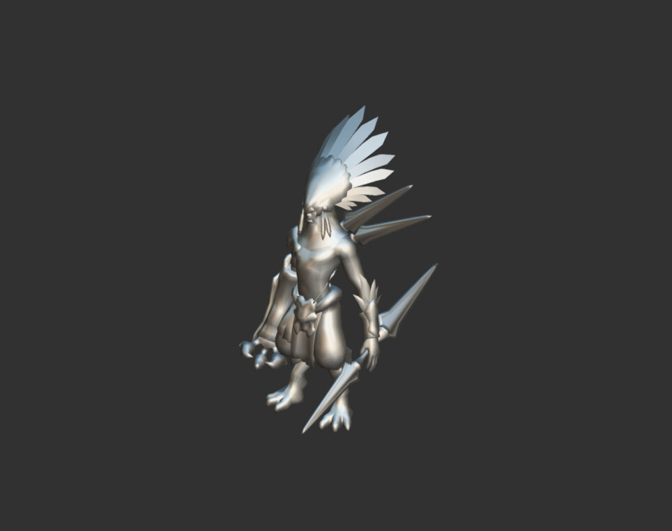 ArtStation - Alien Avatar Chief | Game Assets