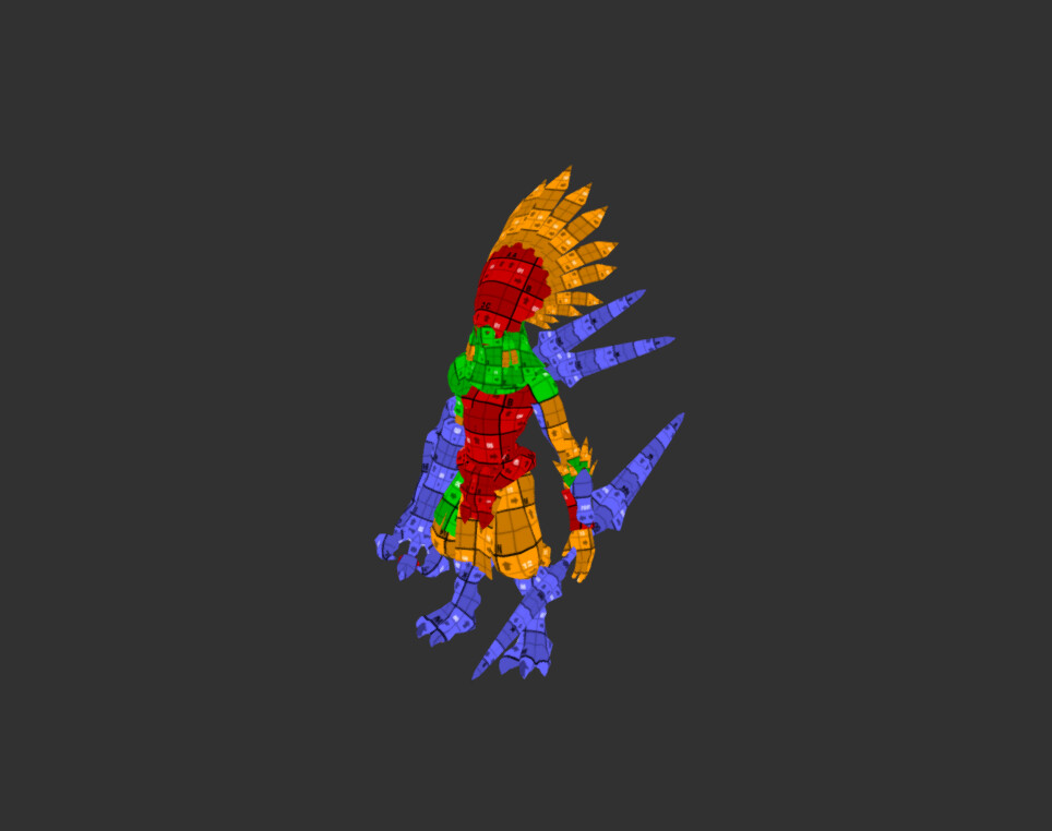 ArtStation - Alien Avatar Chief | Game Assets