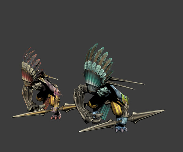 ArtStation - Alien Avatar Chief | Game Assets