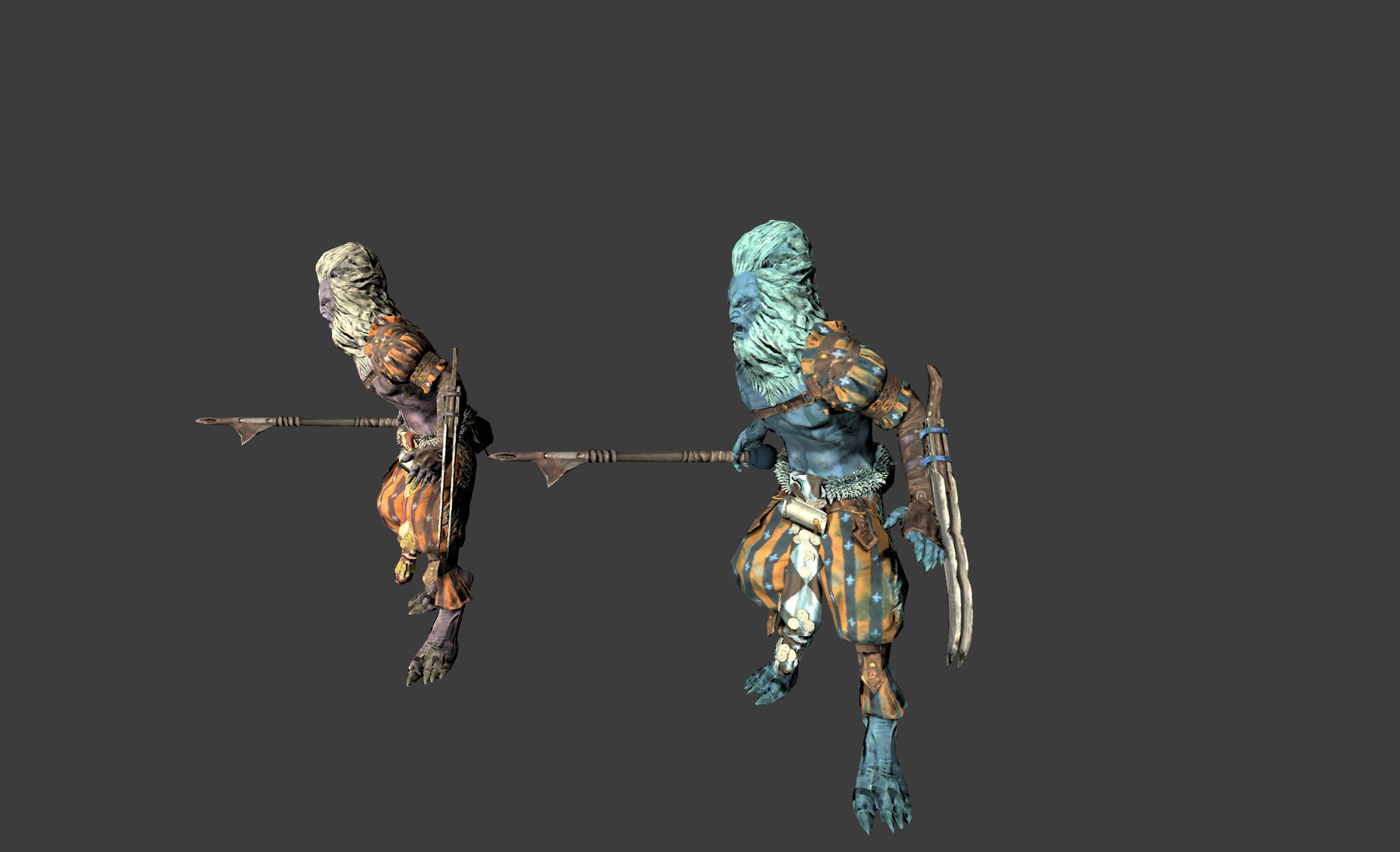 ArtStation - Alien Avatar Fighter | Game Assets