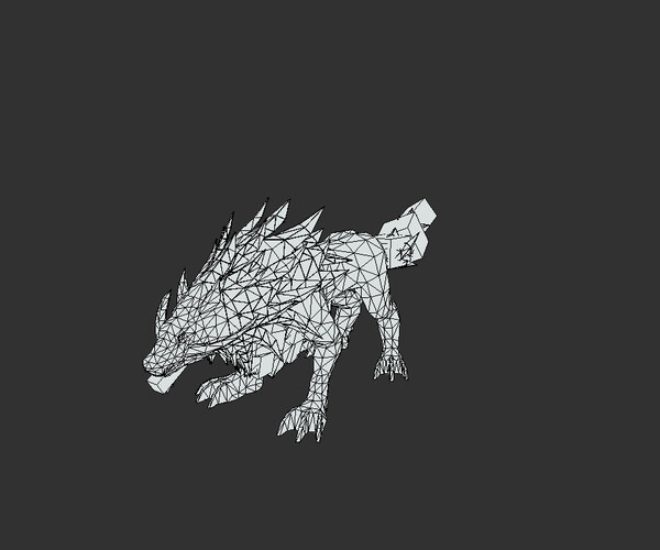 ArtStation - Beast Wolf Mutant | Game Assets