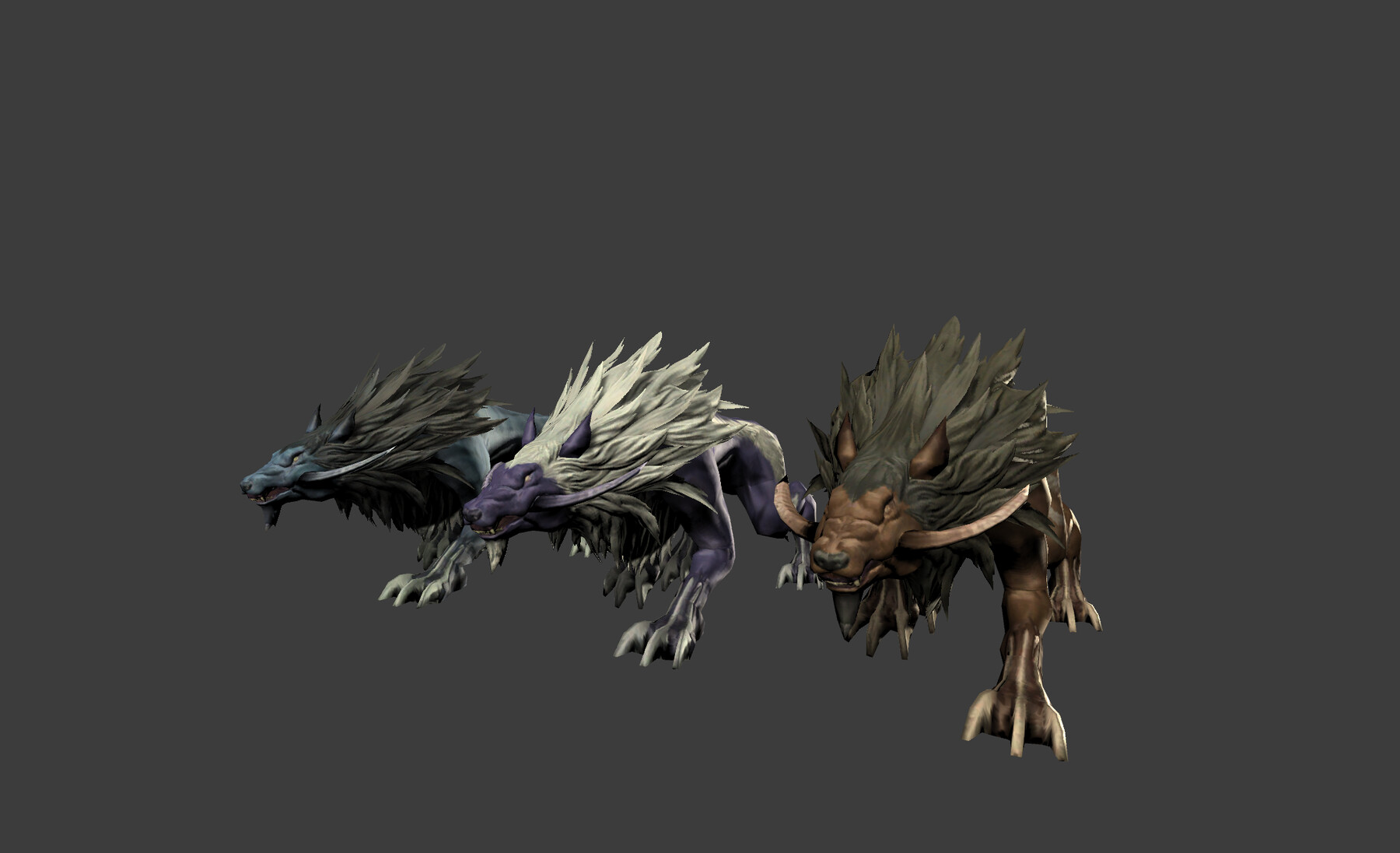 ArtStation - Beast Wolf Mutant | Game Assets