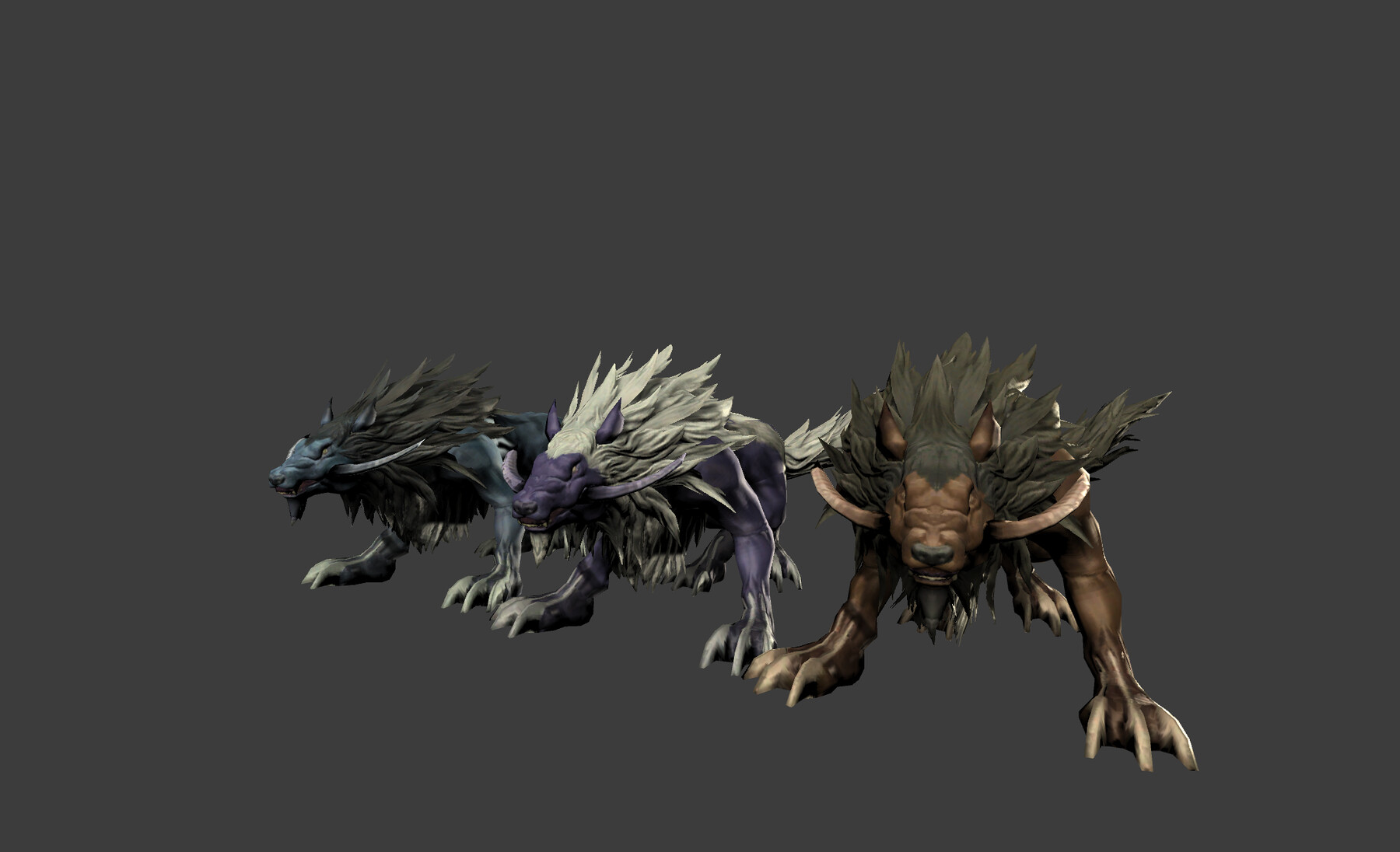 ArtStation - Beast Wolf Mutant | Game Assets