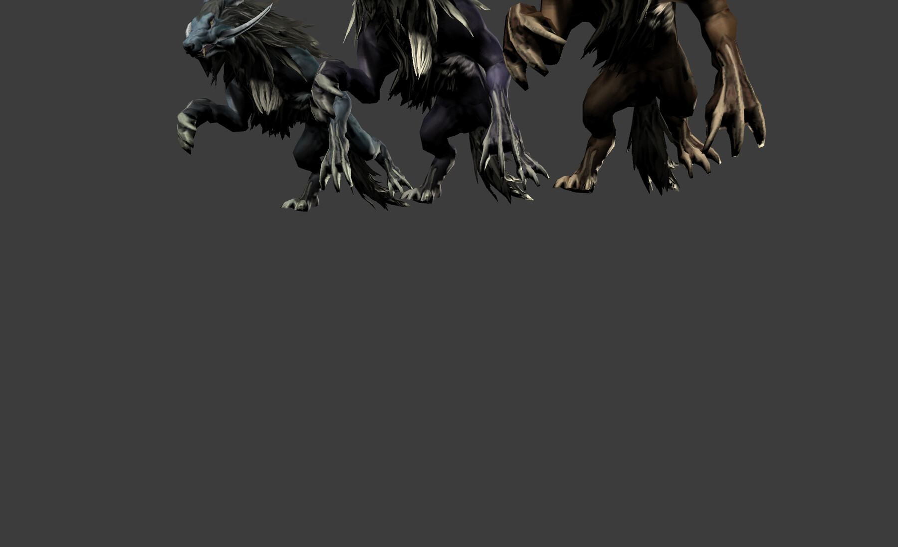 ArtStation - Beast Wolf Mutant | Game Assets