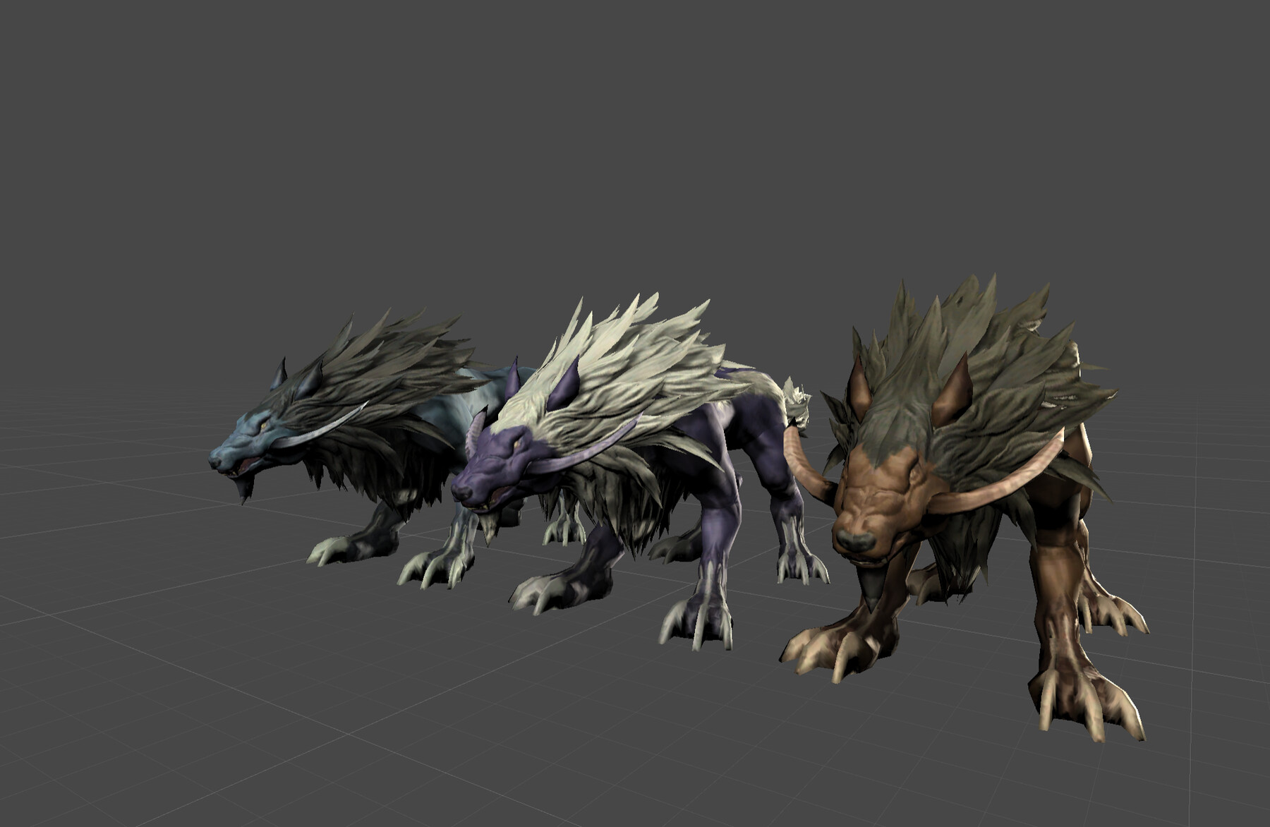 ArtStation - Beast Wolf Mutant | Game Assets