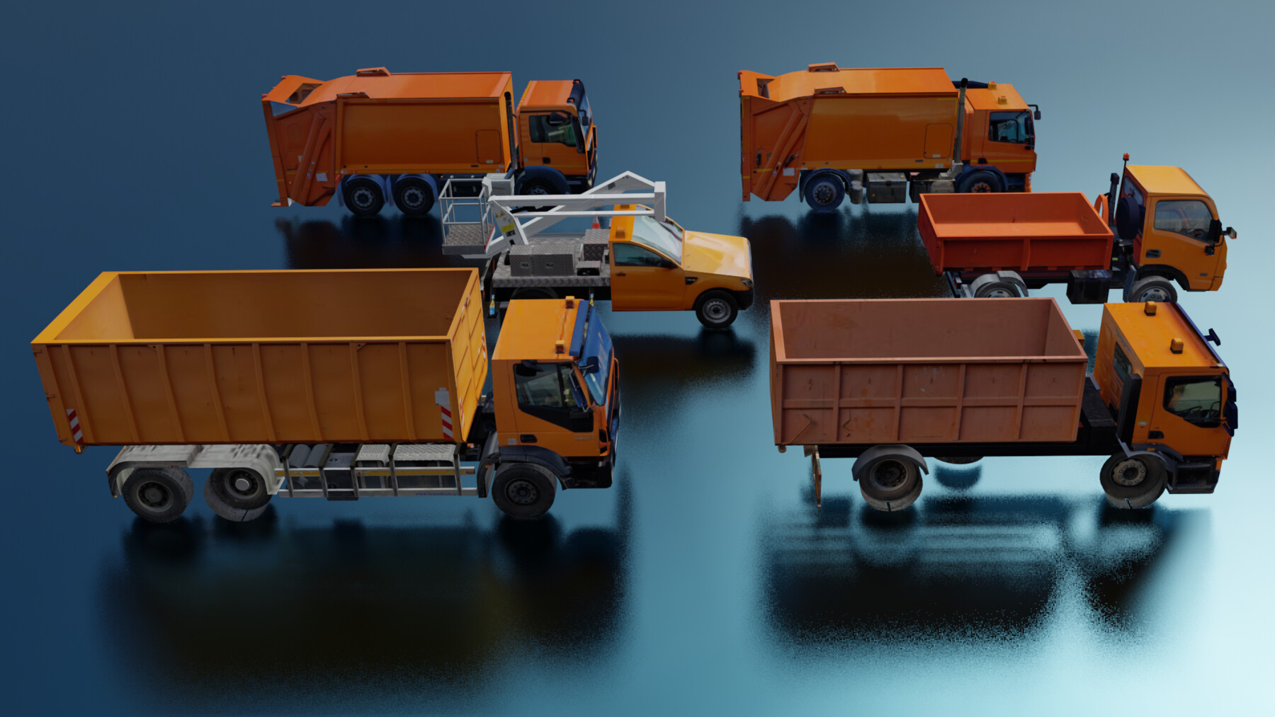 ArtStation - 6 IN 1 VEHICLES LOW POLY GAME READY | Game Assets