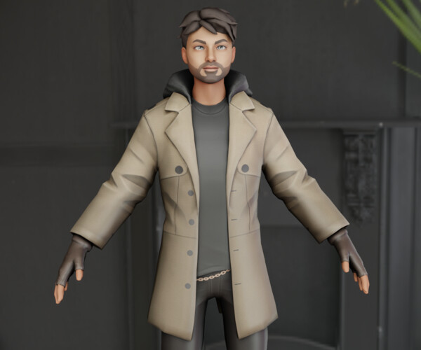 ArtStation - RIGGED HUMAN LOW POLY GAME READY | Resources