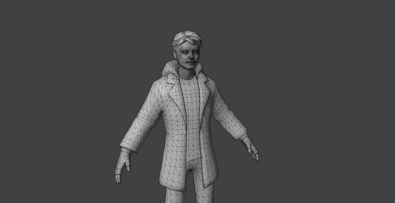 ArtStation - RIGGED HUMAN LOW POLY GAME READY | Resources