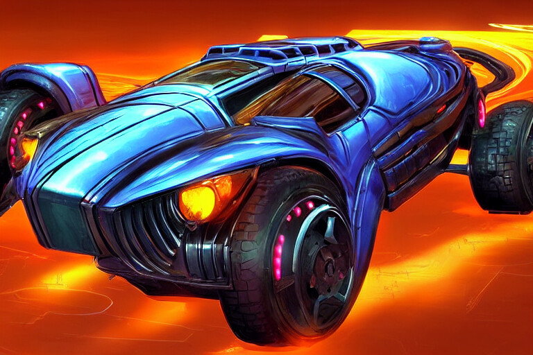 ArtStation - Concept Car Max Rocket 2500 Artwork Mad max and rocket ...