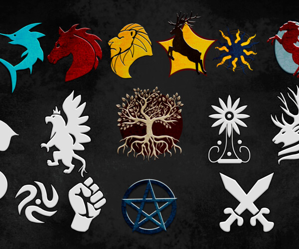 ArtStation - RPG shields | Game Assets