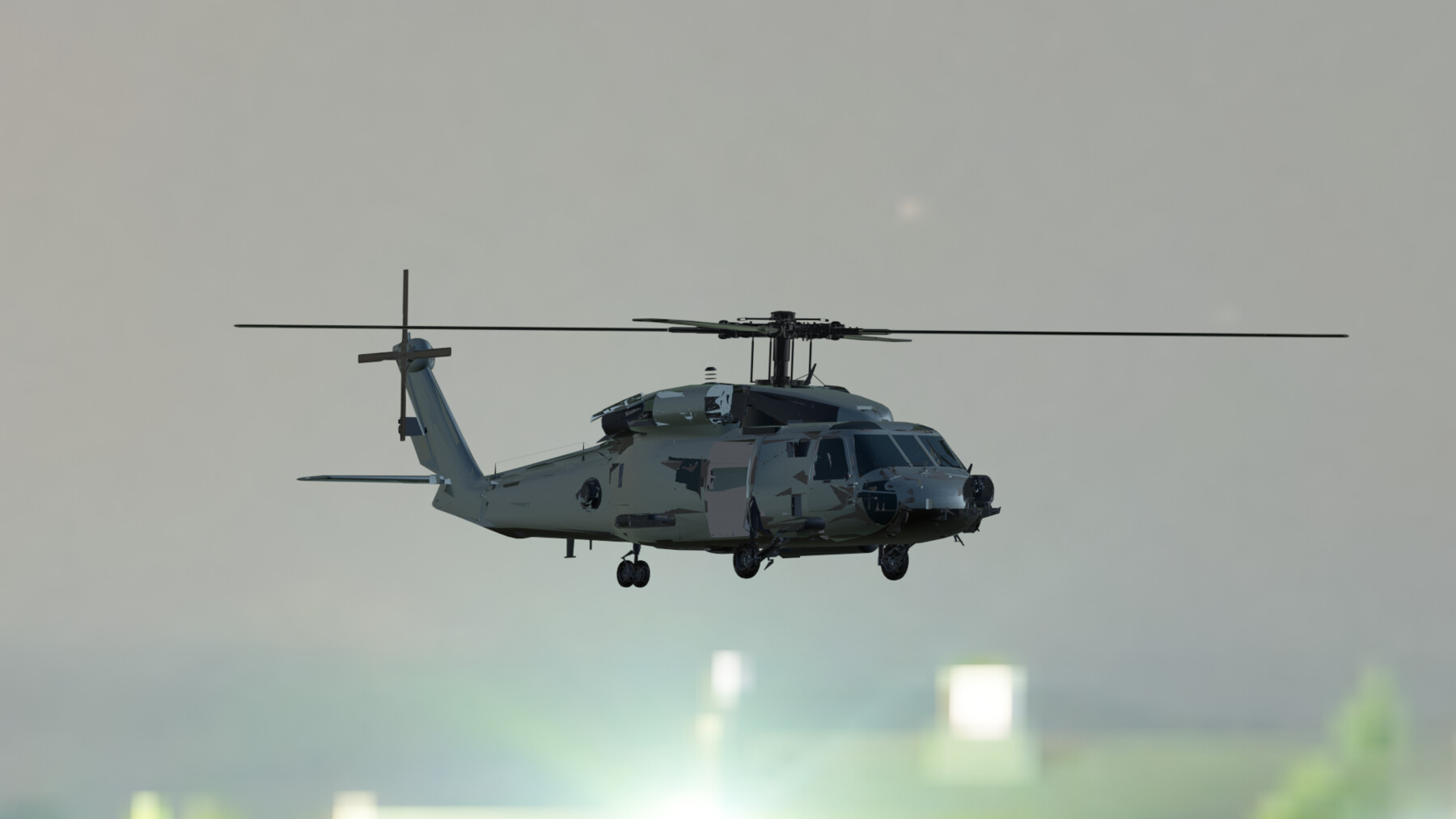ArtStation - ANIMATED SEA HAWK SH-60 GAME READY | Game Assets