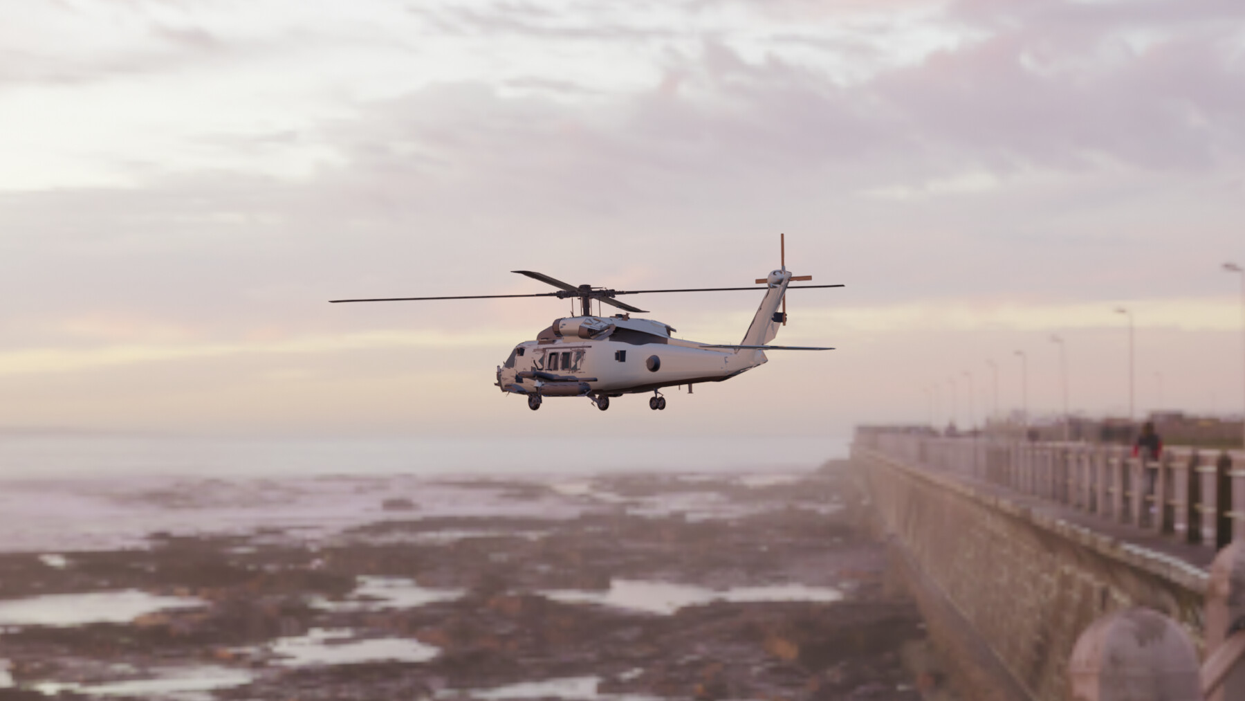 ArtStation - ANIMATED SEA HAWK SH-60 GAME READY | Game Assets