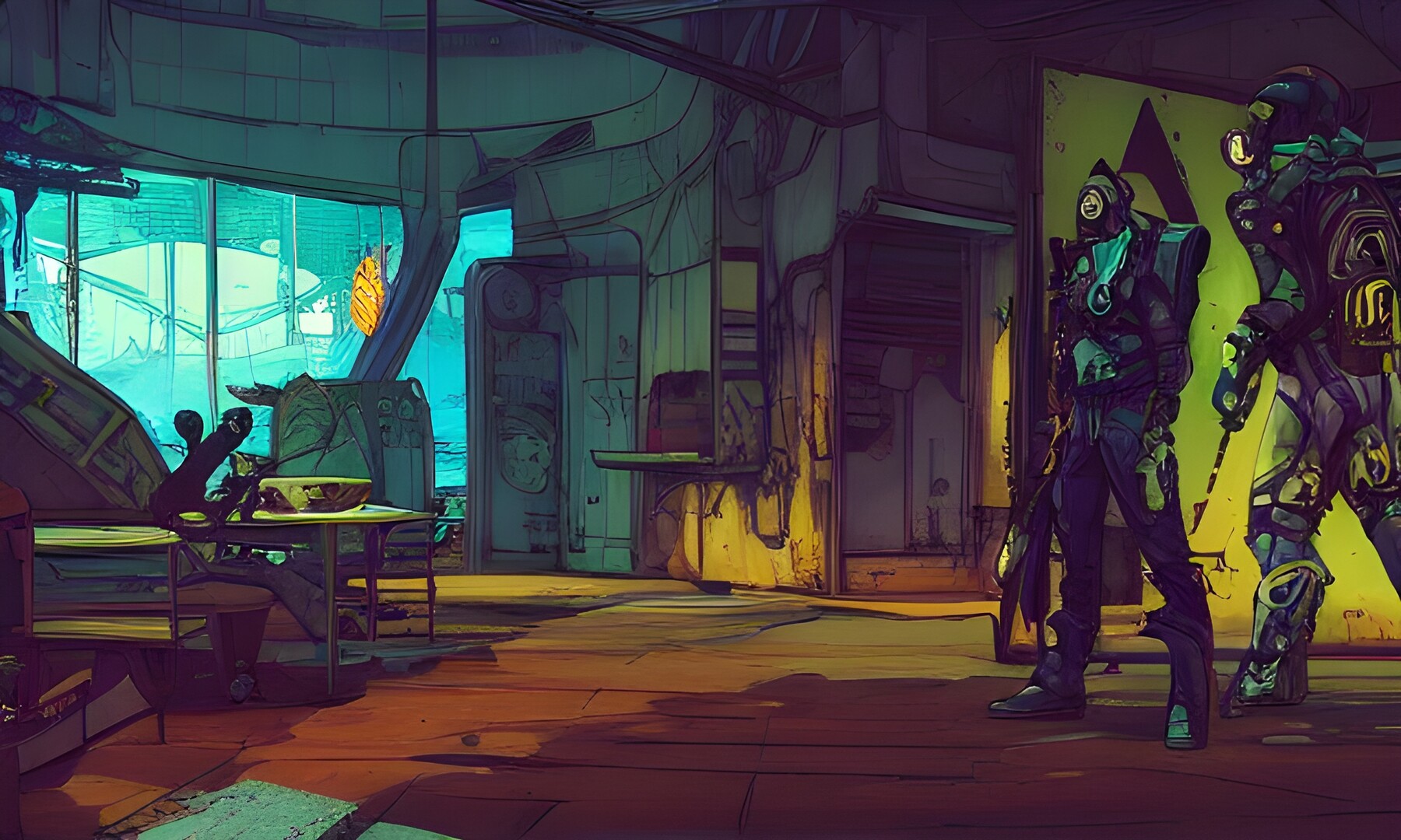 ArtStation - Borderland environment 2000 artwork pack | Artworks