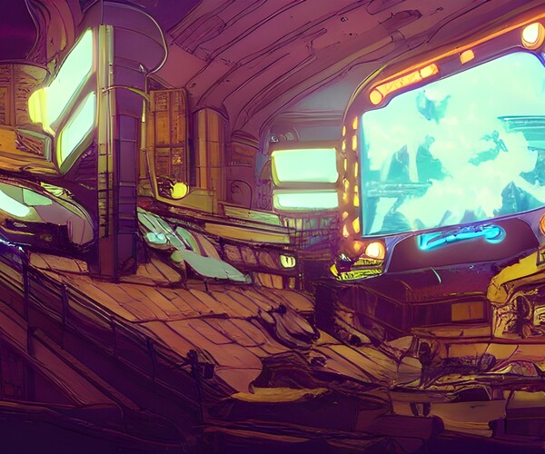 ArtStation - Borderland environment 2000 artwork pack | Artworks