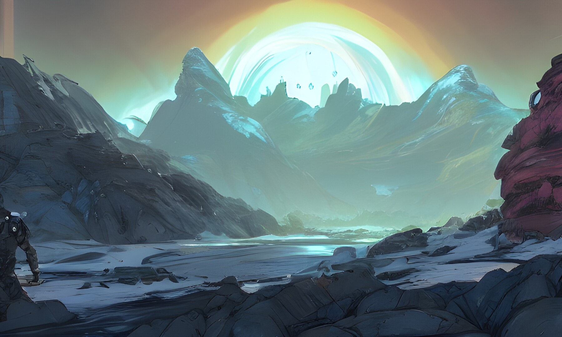 ArtStation - Borderland environment 2000 artwork pack | Artworks