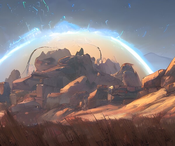 ArtStation - Borderland environment 2000 artwork pack | Artworks