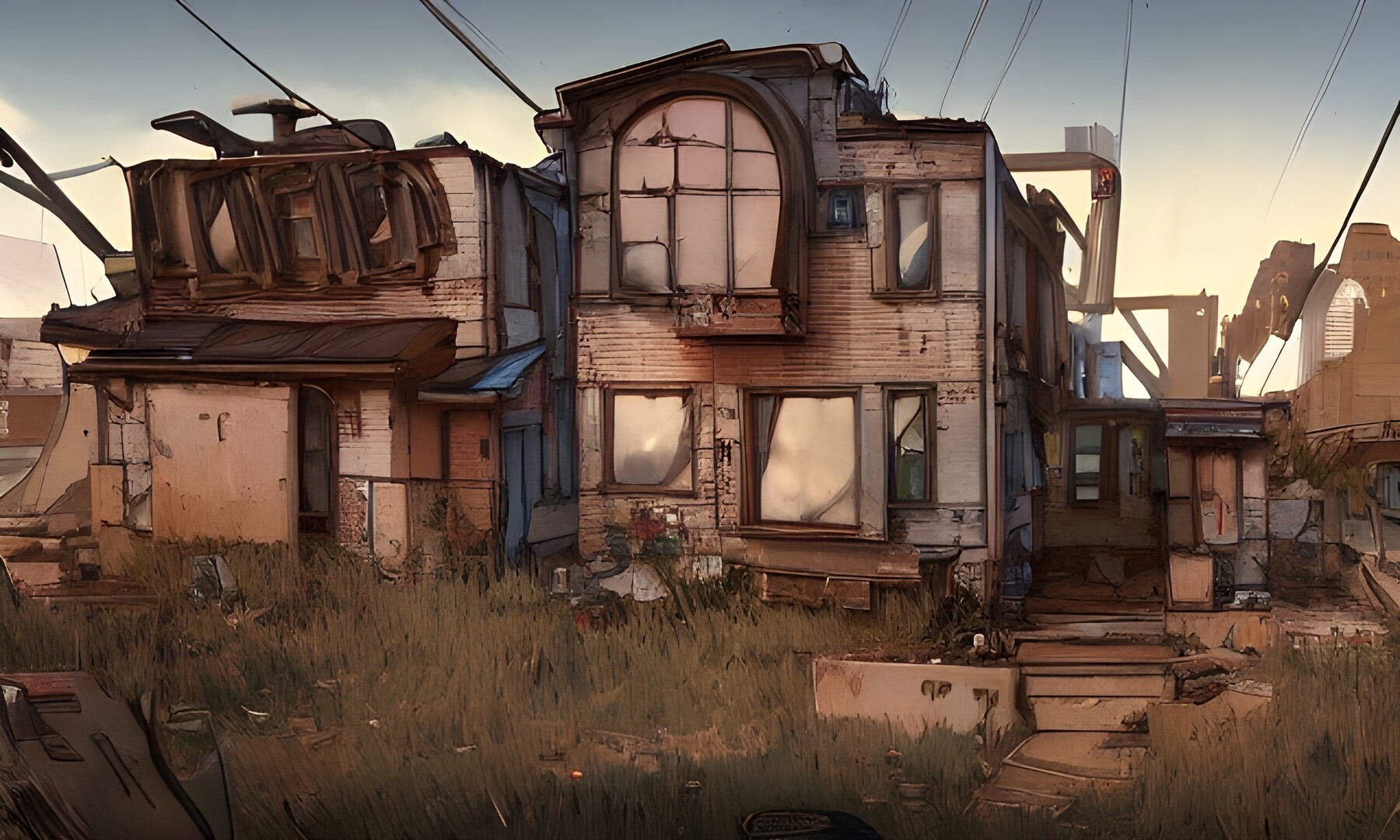 ArtStation - Borderland environment 2000 artwork pack | Artworks