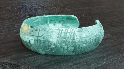 ArtStation - Low Poly Sci-Fi Vase Obivan | Resources