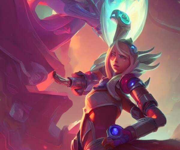 ArtStation - League of Legends Heros FanArt 8k collection | Artworks