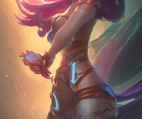ArtStation - League of Legends Heros FanArt 8k collection | Artworks