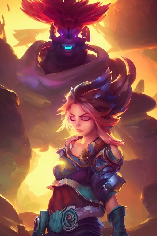 ArtStation - League of Legends Heros FanArt 8k collection | Artworks