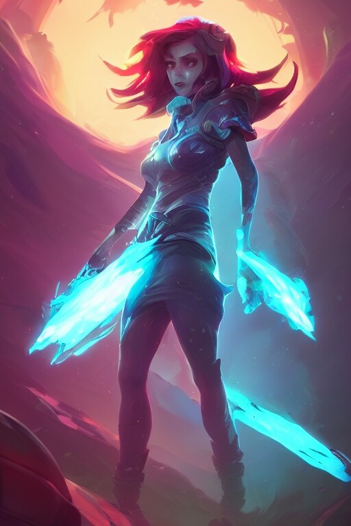 ArtStation - League of Legends Heros FanArt 8k collection | Artworks
