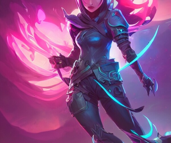 ArtStation - League of Legends Heros FanArt 8k collection | Artworks