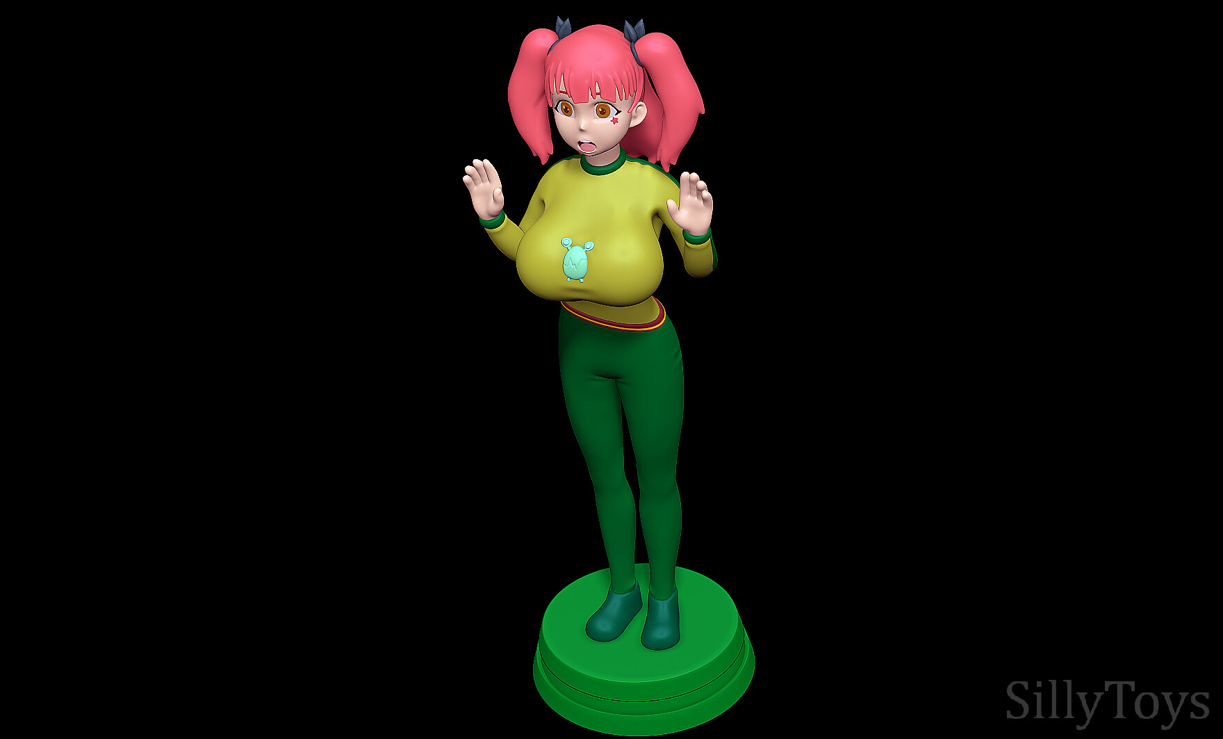 ArtStation - Nene fujinoki Yolkian outfit 3D print model | Resources