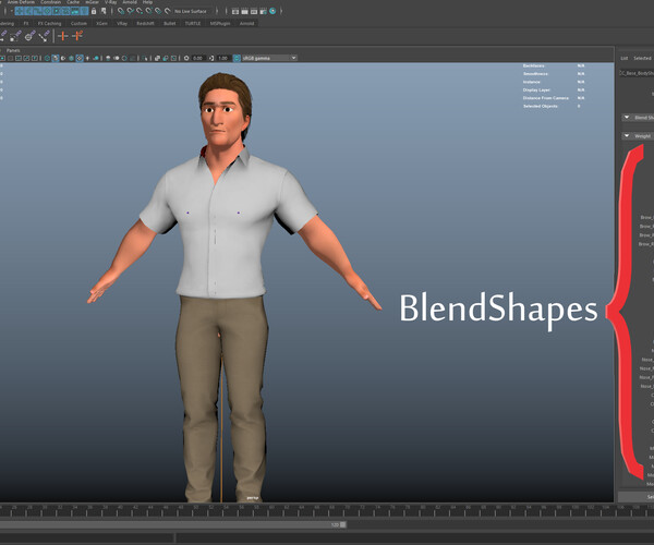 ArtStation - Cartoon Man Character Rigged | Resources