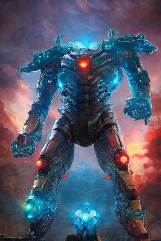 ArtStation - Titan Robot Pacific rim Fan Style 1000 image collection ...