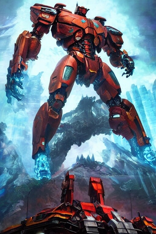 ArtStation - Titan Robot Pacific rim Fan Style 1000 image collection ...