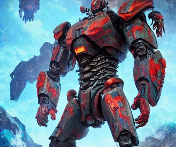 ArtStation - Titan Robot Pacific rim Fan Style 1000 image collection ...