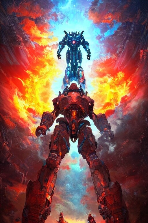 ArtStation - Titan Robot Pacific rim Fan Style 1000 image collection ...