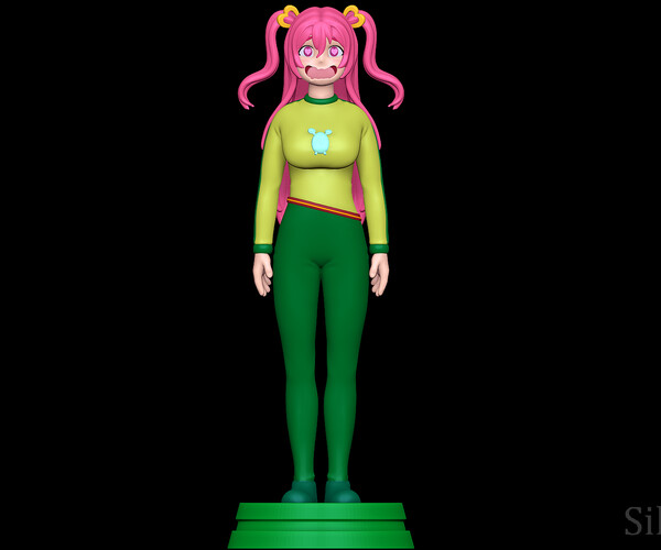 ArtStation - Kuuka Yolkian outfit - Princess Connect! Re:Dive 3D print ...