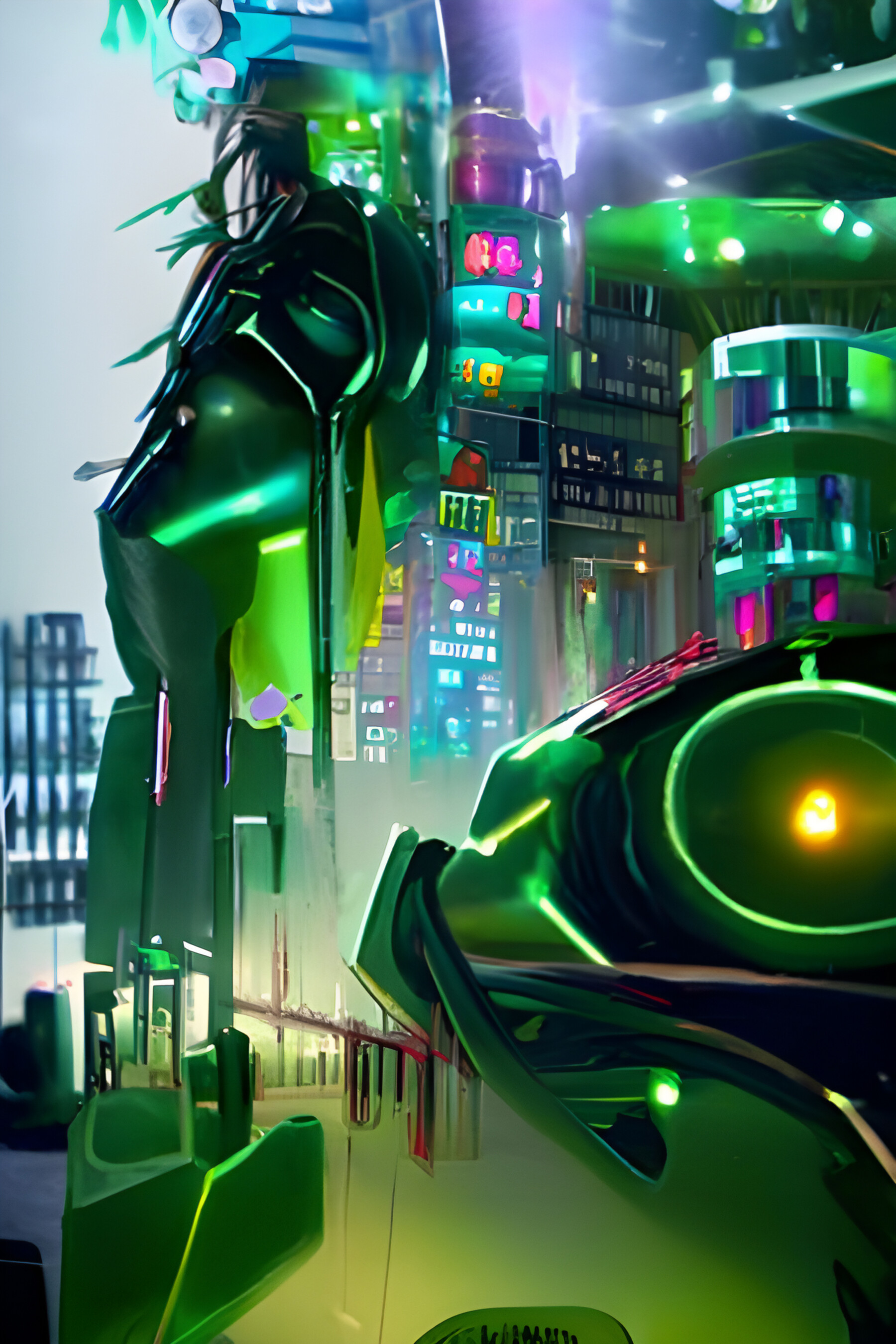 ArtStation - Cyberpunk Ship Dock | Artworks