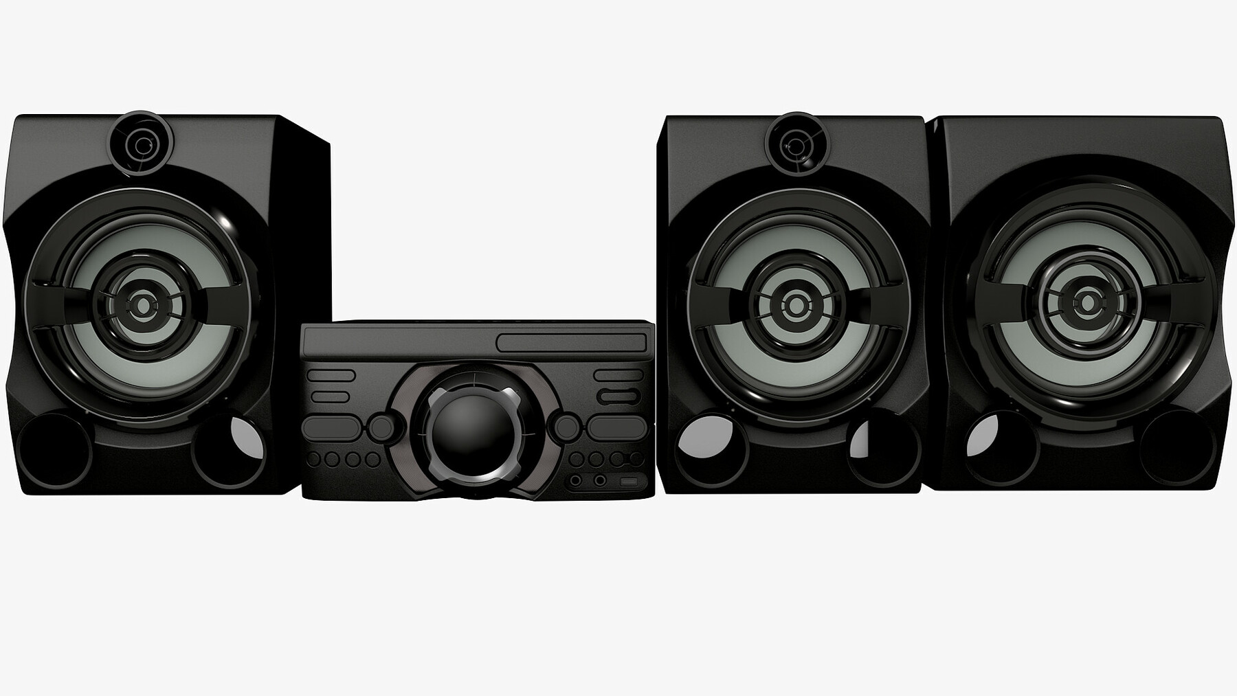 ArtStation - Audio System MHC M80D Sony Cinema4D 3D Model | Game Assets