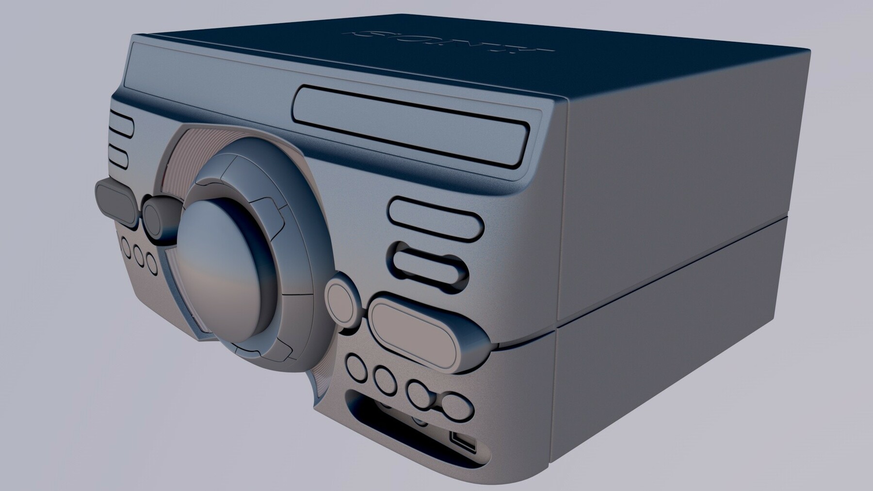 ArtStation - Audio System MHC M80D Sony Cinema4D 3D Model | Game Assets