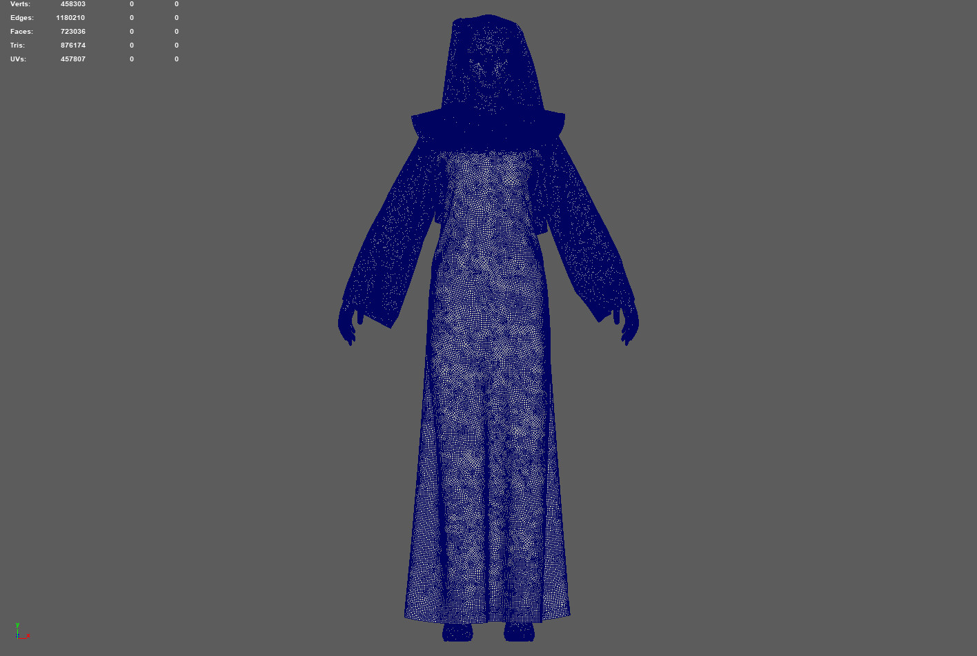 ArtStation - Nun suit Marvelous designer project 3D model girl female ...