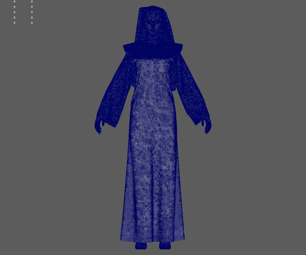 ArtStation - Nun suit Marvelous designer project 3D model girl female ...