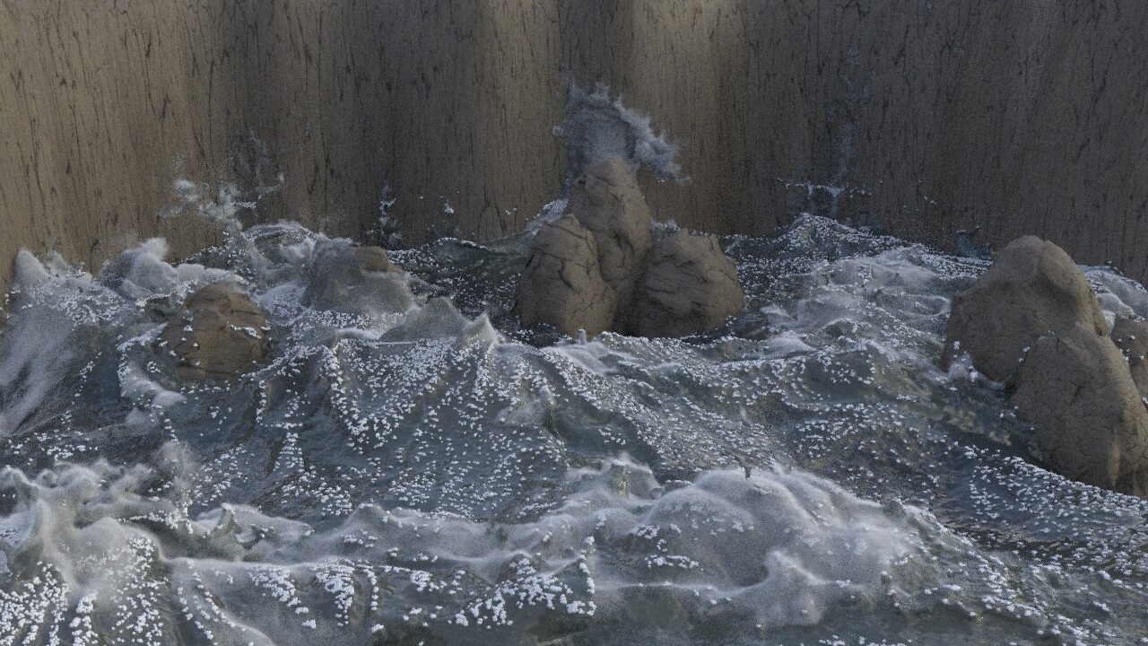 ArtStation - Crashing Ocean Waves with whitewater | Resources