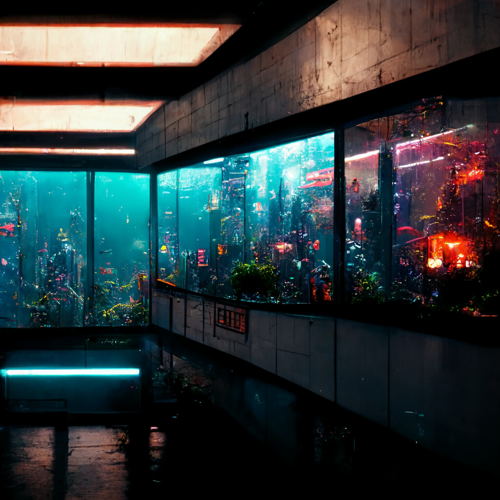 ArtStation - Cyberpunk Aquariums | Artworks