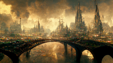 ArtStation - Steampunk City Concepts | Artworks