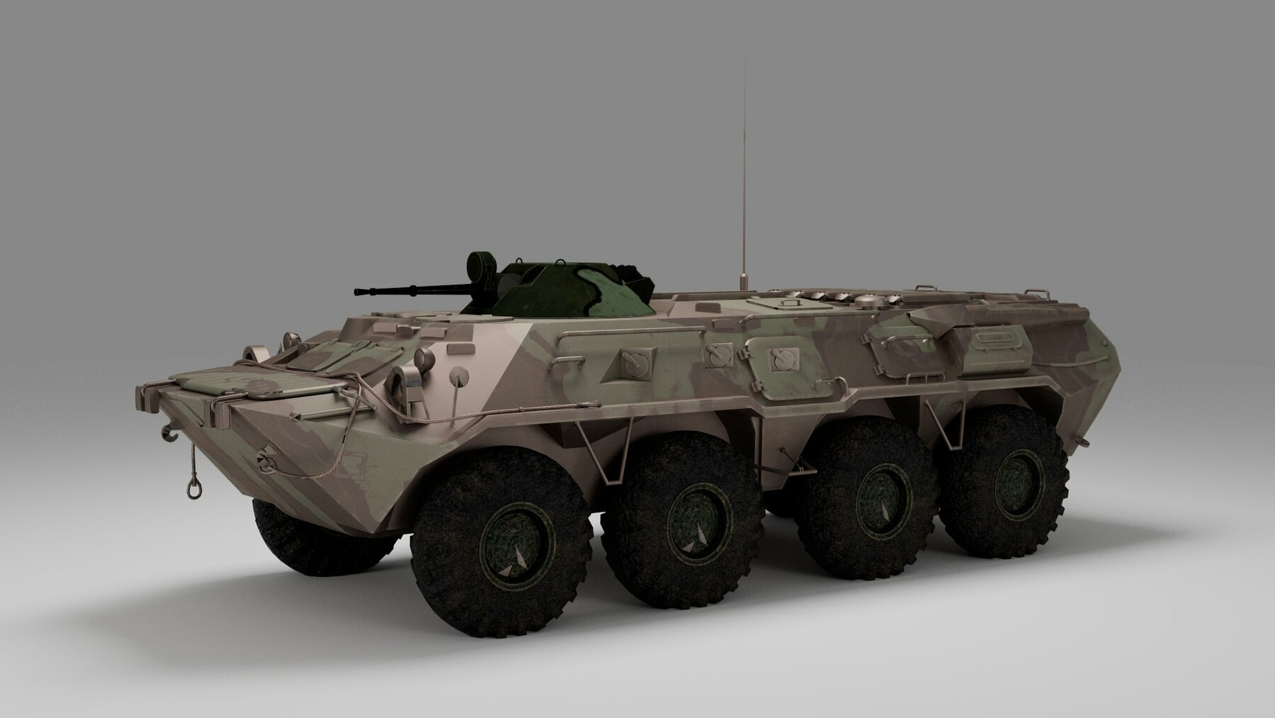 ArtStation - BTR-60 | Game Assets
