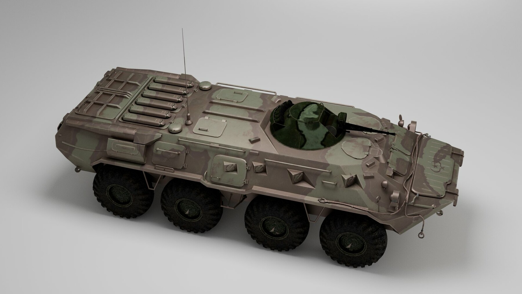 ArtStation - BTR-60 | Game Assets